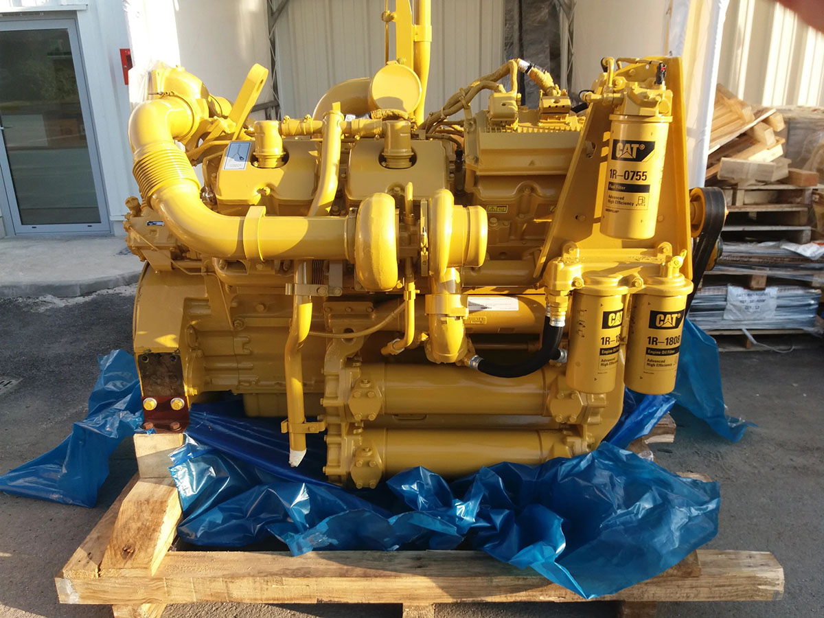 Livraison d'un moteur CATERPILLAR - Agence ID